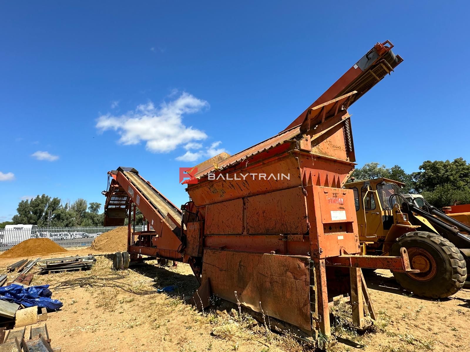 Finlay 312 Screener for sale, mobile screener, Used screen for sale