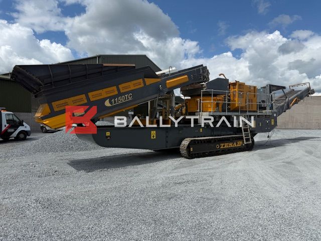 Tesab 1150TC Cone Crusher for sale, Used mobile cone crusher